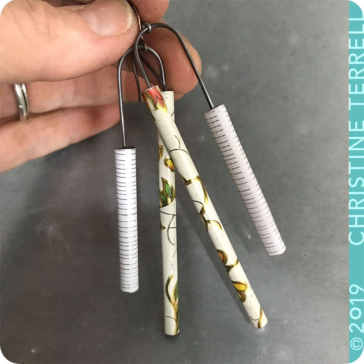 DAY 22: Totally Tubular – adaptive reuse jewelry